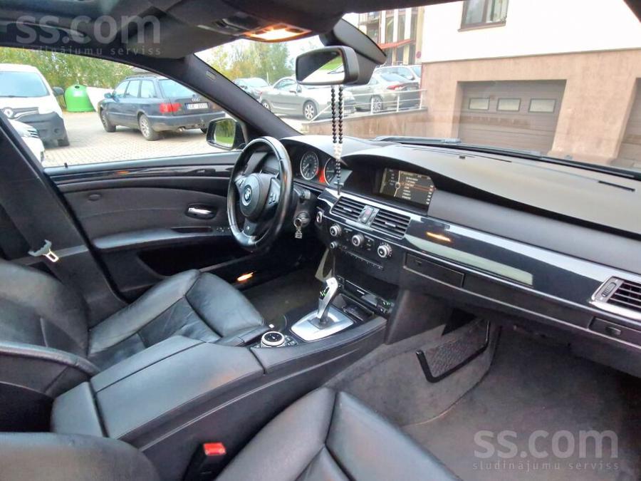 Melns BMW 525 2010 Rīga, ar dzinēja tilpumu 3.00 L un nobraukumu 332 tūkst. km par 7990 €, foto 16 vietnē AUTOMOTO.COM.LV