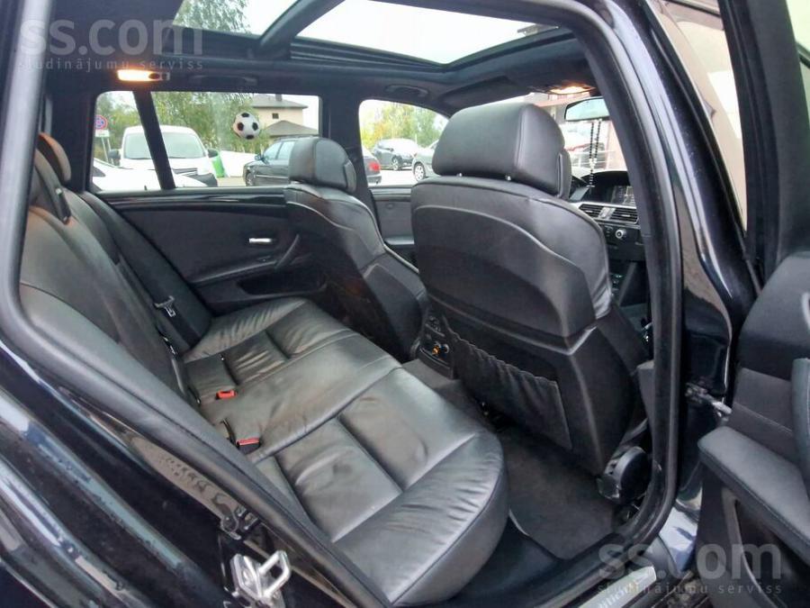 Melns BMW 525 2010 Rīga, ar dzinēja tilpumu 3.00 L un nobraukumu 332 tūkst. km par 7990 €, foto 19 vietnē AUTOMOTO.COM.LV