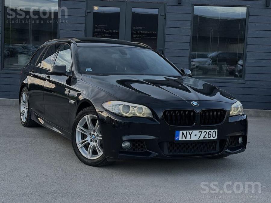 Melns BMW 525 2011 Jelgava, ar dzinēja tilpumu 3.00 L un nobraukumu 260 tūkst. km par 9950 €, foto 1 vietnē AUTOMOTO.COM.LV