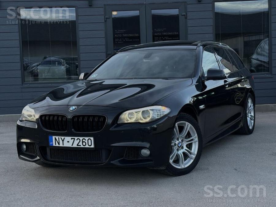 Melns BMW 525 2011 Jelgava, ar dzinēja tilpumu 3.00 L un nobraukumu 260 tūkst. km par 9950 €, foto 3 vietnē AUTOMOTO.COM.LV