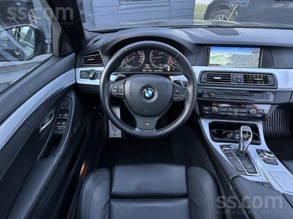 Melns BMW 525 2011 Jelgava, ar dzinēja tilpumu 3.00 L un nobraukumu 260 tūkst. km par 9950 €, foto 5 vietnē AUTOMOTO.COM.LV