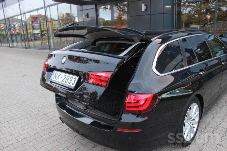 Black BMW 525 2011 in Dobele, with an engine capacity of 3.00 L and mileage of 314 thousand km for 7100 €, photo 17 on AUTOMOTO.COM.LV