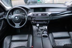 Black BMW 525 2011 in Dobele, with an engine capacity of 3.00 L and mileage of 314 thousand km for 7100 €, photo 25 on AUTOMOTO.COM.LV