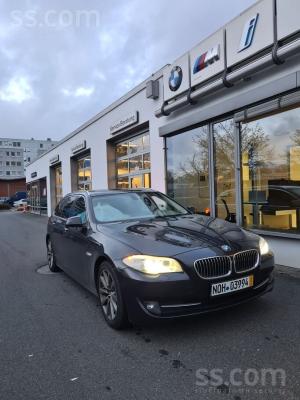 Black BMW 525 2011 in Tukums, with an engine capacity of 3.00 L and mileage of 318 thousand km for 7600 €, photo  on AUTOMOTO.COM.LV