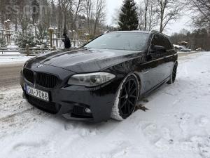 Black BMW 525 2011 in Riga, with an engine capacity of 3.00 L and mileage of 288 thousand km for 10800 €, photo  on AUTOMOTO.COM.LV
