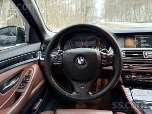 Black BMW 525 2011 in Riga, with an engine capacity of 3.00 L and mileage of 288 thousand km for 10800 €, photo 9 on AUTOMOTO.COM.LV