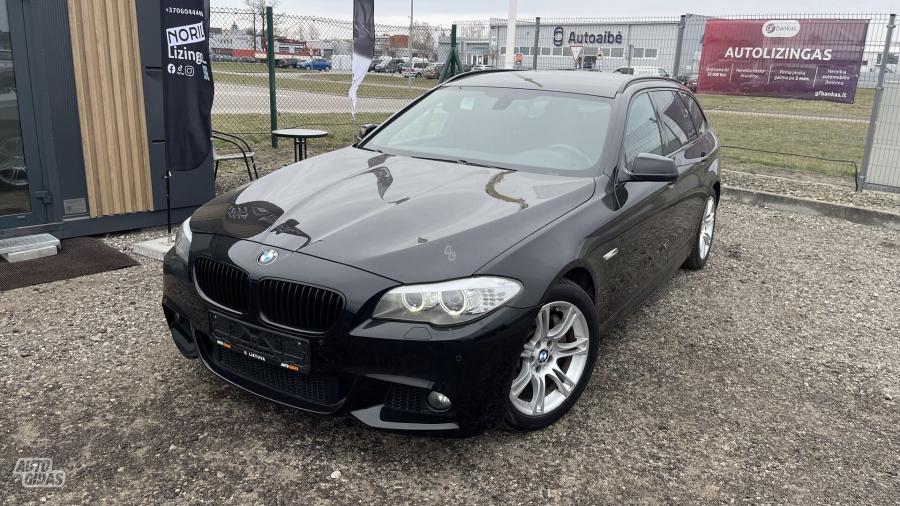Black BMW 525 2011 in Marijampole, with an engine capacity of 3.00 L and mileage of 330 thousand km for 9200 €, photo 1 on AUTOMOTO.COM.LV