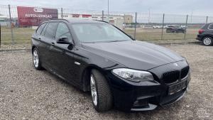 Black BMW 525 2011 in Marijampole, with an engine capacity of 3.00 L and mileage of 330 thousand km for 9200 €, photo 6 on AUTOMOTO.COM.LV