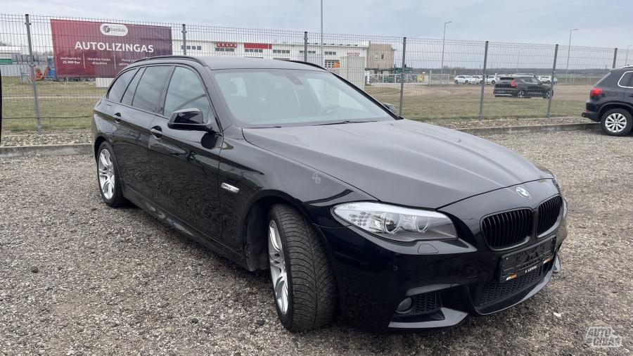 Black BMW 525 2011 in Marijampole, with an engine capacity of 3.00 L and mileage of 330 thousand km for 9200 €, photo 6 on AUTOMOTO.COM.LV