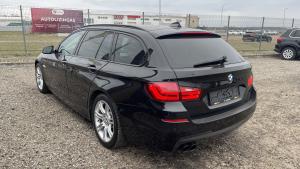 Black BMW 525 2011 in Marijampole, with an engine capacity of 3.00 L and mileage of 330 thousand km for 9200 €, photo 8 on AUTOMOTO.COM.LV
