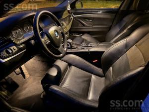 Melns BMW 525 2011 Kuldīga, ar dzinēja tilpumu 3.00 L un nobraukumu 320 tūkst. km par 7200 €, foto 6 vietnē AUTOMOTO.COM.LV