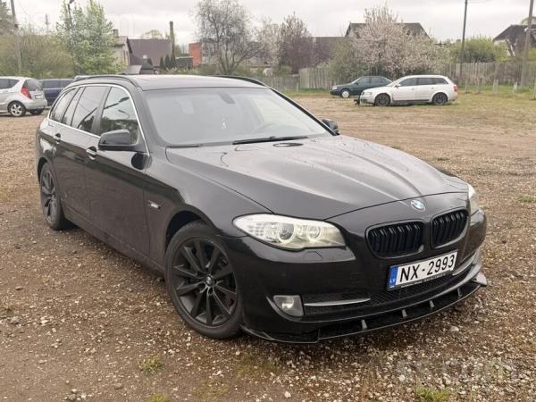 Черный БМВ 525 2011 в Кулдига, объемом двигателя 3.00 л и пробегом 320 тыс. км за 7200 €, фото 10 на AUTOMOTO.COM.LV