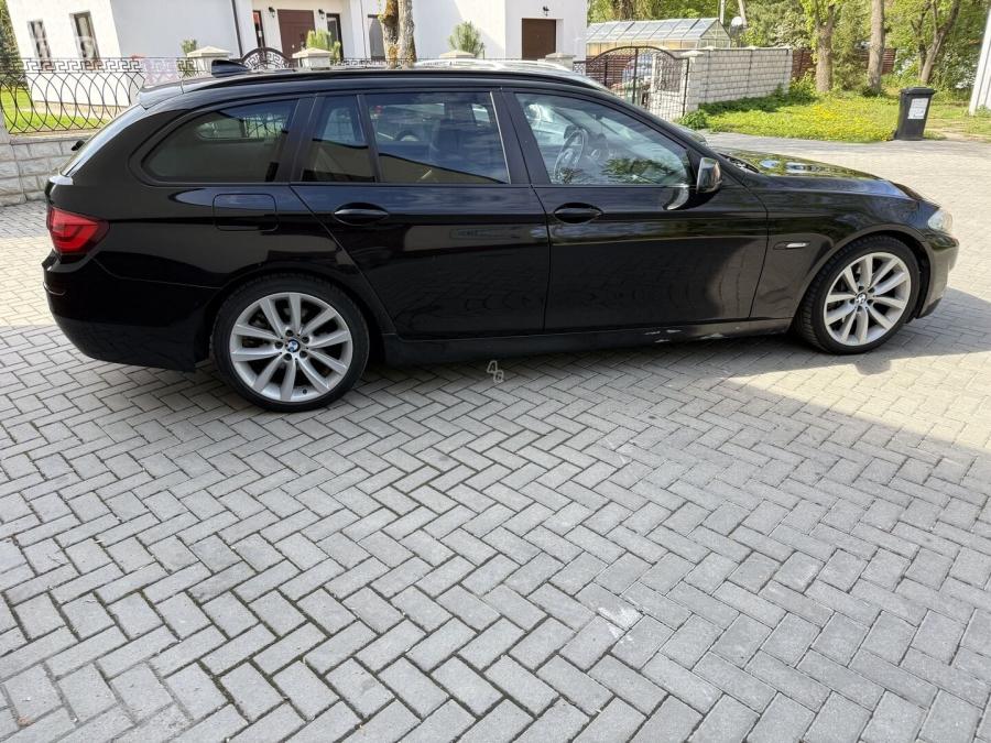 Melns BMW 525 2011 Klaipėda, ar dzinēja tilpumu 3.00 L un nobraukumu 329 tūkst. km par 6300 €, foto 5 vietnē AUTOMOTO.COM.LV