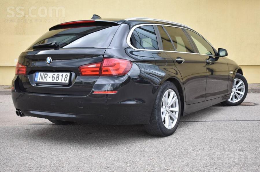 Melns BMW 525 2011 Talsi, ar dzinēja tilpumu 2.90 L un nobraukumu 315 tūkst. km par 7500 €, foto 6 vietnē AUTOMOTO.COM.LV