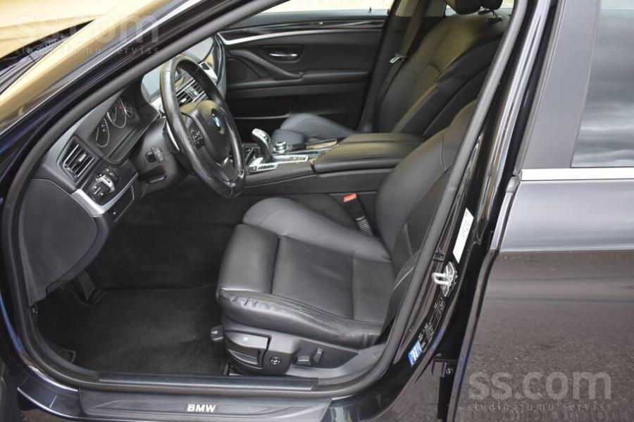 Melns BMW 525 2011 Talsi, ar dzinēja tilpumu 2.90 L un nobraukumu 315 tūkst. km par 7500 €, foto 7 vietnē AUTOMOTO.COM.LV