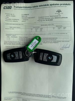 Melns BMW 525 2011 Talsi, ar dzinēja tilpumu 2.90 L un nobraukumu 315 tūkst. km par 7500 €, foto 22 vietnē AUTOMOTO.COM.LV