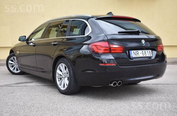Black BMW 525 2011 in Talsi, with an engine capacity of 2.90 L and mileage of 315 thousand km for 7000 €, photo 2 on AUTOMOTO.COM.LV