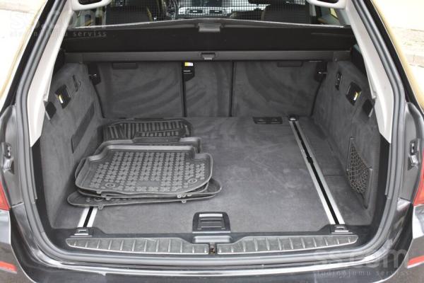 Black BMW 525 2011 in Talsi, with an engine capacity of 2.90 L and mileage of 315 thousand km for 7000 €, photo 9 on AUTOMOTO.COM.LV