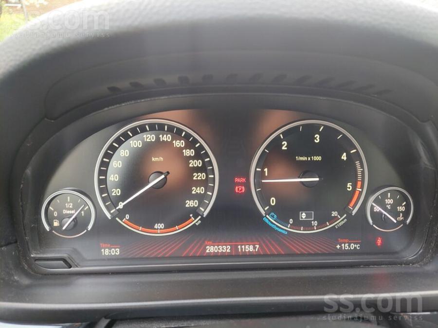 Черный БМВ 525 2011 в Резекне, объемом двигателя 3.00 л и пробегом 280 тыс. км за 7000 €, фото 16 на AUTOMOTO.COM.LV
