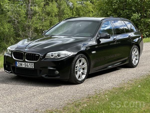 Melns BMW 525 2011 Talsi, ar dzinēja tilpumu 3.00 L un nobraukumu 277 tūkst. km par 10670 €, foto 1 vietnē AUTOMOTO.COM.LV