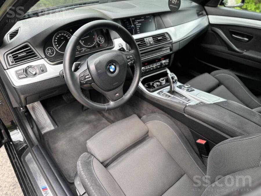 Melns BMW 525 2011 Talsi, ar dzinēja tilpumu 3.00 L un nobraukumu 277 tūkst. km par 10670 €, foto 8 vietnē AUTOMOTO.COM.LV