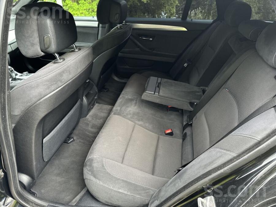 Melns BMW 525 2011 Talsi, ar dzinēja tilpumu 3.00 L un nobraukumu 277 tūkst. km par 10670 €, foto 11 vietnē AUTOMOTO.COM.LV