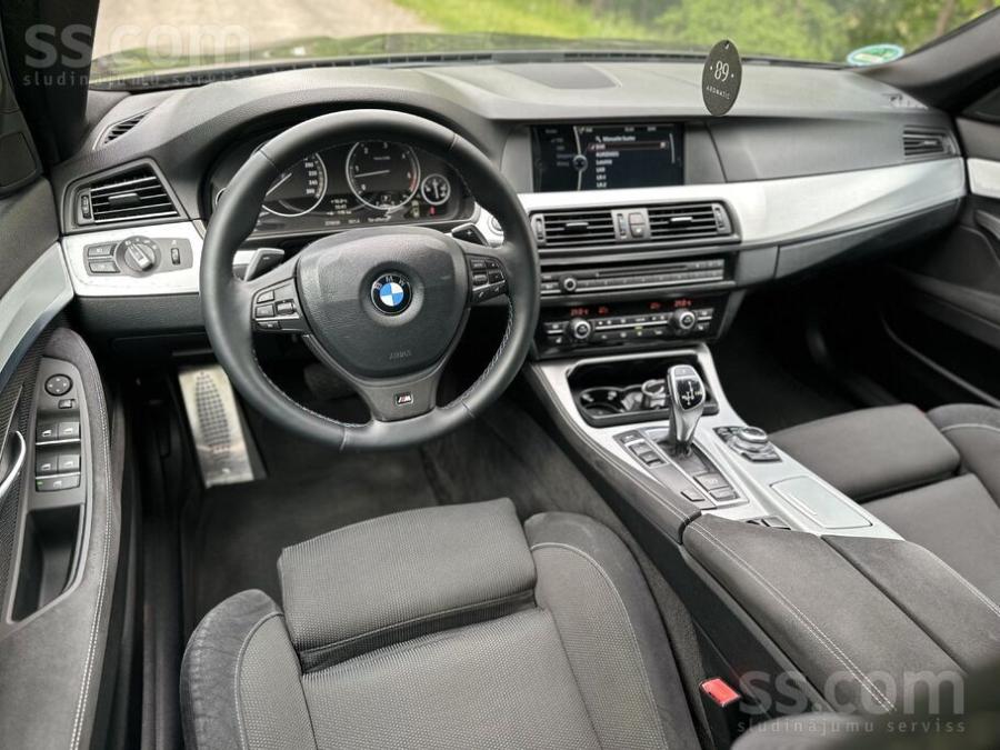 Melns BMW 525 2011 Talsi, ar dzinēja tilpumu 3.00 L un nobraukumu 277 tūkst. km par 10670 €, foto 12 vietnē AUTOMOTO.COM.LV