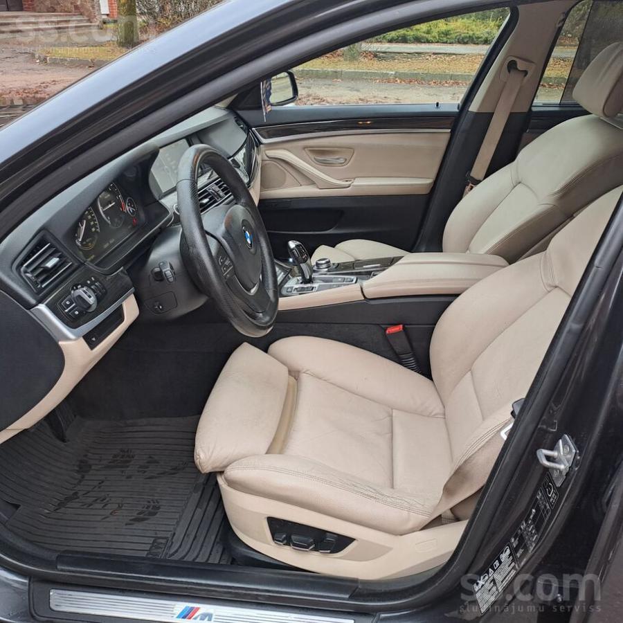 Черный БМВ 525 2011 в Айзкраукле, объемом двигателя 2.00 л и пробегом 329 тыс. км за 8100 €, фото 11 на AUTOMOTO.COM.LV