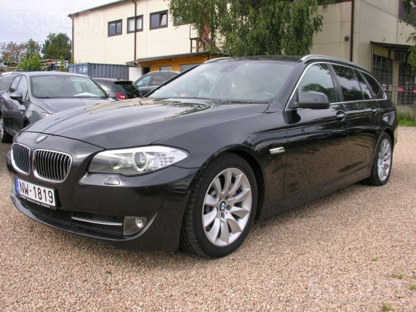 Melns BMW 525 2011 Rīga, ar dzinēja tilpumu 3.00 L un nobraukumu 249 tūkst. km par 8950 €, foto 1 vietnē AUTOMOTO.COM.LV