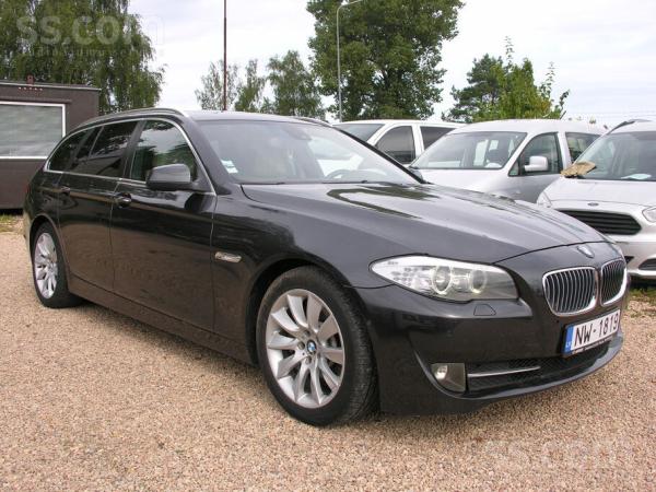 Melns BMW 525 2011 Rīga, ar dzinēja tilpumu 3.00 L un nobraukumu 249 tūkst. km par 8950 €, foto 2 vietnē AUTOMOTO.COM.LV