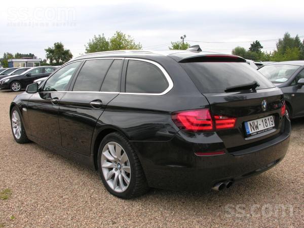 Melns BMW 525 2011 Rīga, ar dzinēja tilpumu 3.00 L un nobraukumu 249 tūkst. km par 8950 €, foto 4 vietnē AUTOMOTO.COM.LV