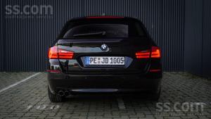 Black BMW 525 2011 in Riga, with an engine capacity of 3.00 L and mileage of 266 thousand km for 7500 €, photo 9 on AUTOMOTO.COM.LV