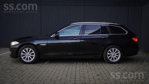Black BMW 525 2011 in Riga, with an engine capacity of 3.00 L and mileage of 266 thousand km for 7500 €, photo 11 on AUTOMOTO.COM.LV