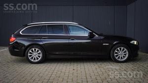 Black BMW 525 2011 in Riga, with an engine capacity of 3.00 L and mileage of 266 thousand km for 7500 €, photo 12 on AUTOMOTO.COM.LV