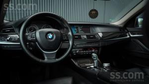 Black BMW 525 2011 in Riga, with an engine capacity of 3.00 L and mileage of 266 thousand km for 7500 €, photo 20 on AUTOMOTO.COM.LV