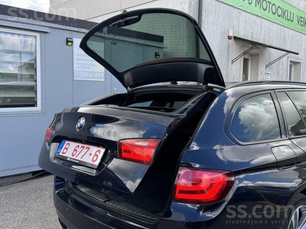 Black BMW 525 2011 in Daugavpils, with an engine capacity of 3.00 L and mileage of 0 thousand km for 9200 €, photo 10 on AUTOMOTO.COM.LV