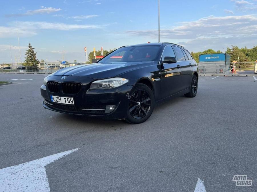 Melns BMW 525 2011 Kauņa, ar dzinēja tilpumu 3.00 L un nobraukumu 392 tūkst. km par 5999 €, foto 7 vietnē AUTOMOTO.COM.LV