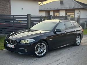 Black BMW 525 2011 in Jelgava, with an engine capacity of 3.00 L and mileage of 399 thousand km for 8800 €, photo  on AUTOMOTO.COM.LV