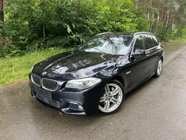 Black BMW 525 2011 in Vilnius, with an engine capacity of 2.99 L and mileage of 257 thousand km for 8450 €, photo 1 on AUTOMOTO.COM.LV