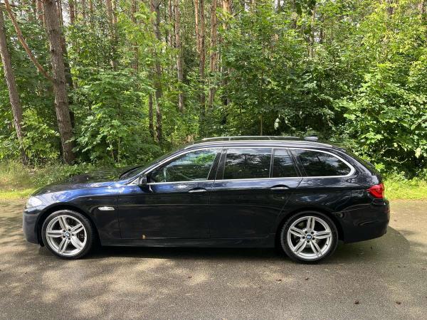Black BMW 525 2011 in Vilnius, with an engine capacity of 2.99 L and mileage of 257 thousand km for 8450 €, photo 8 on AUTOMOTO.COM.LV