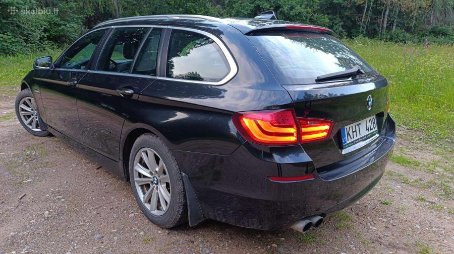 Melns BMW 525 2011 Zarasai, ar dzinēja tilpumu 3.00 L un nobraukumu 368 tūkst. km par 6000 €, foto 13 vietnē AUTOMOTO.COM.LV