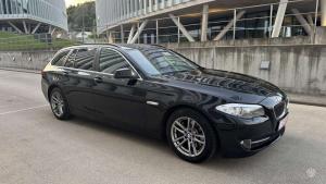 Melns BMW 525 2011 Viļņa, ar dzinēja tilpumu 2.99 L un nobraukumu 290 tūkst. km par 6250 €, foto 5 vietnē AUTOMOTO.COM.LV