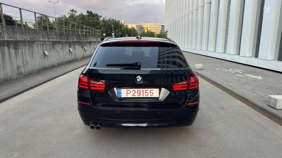 Melns BMW 525 2011 Viļņa, ar dzinēja tilpumu 2.99 L un nobraukumu 290 tūkst. km par 6250 €, foto 8 vietnē AUTOMOTO.COM.LV