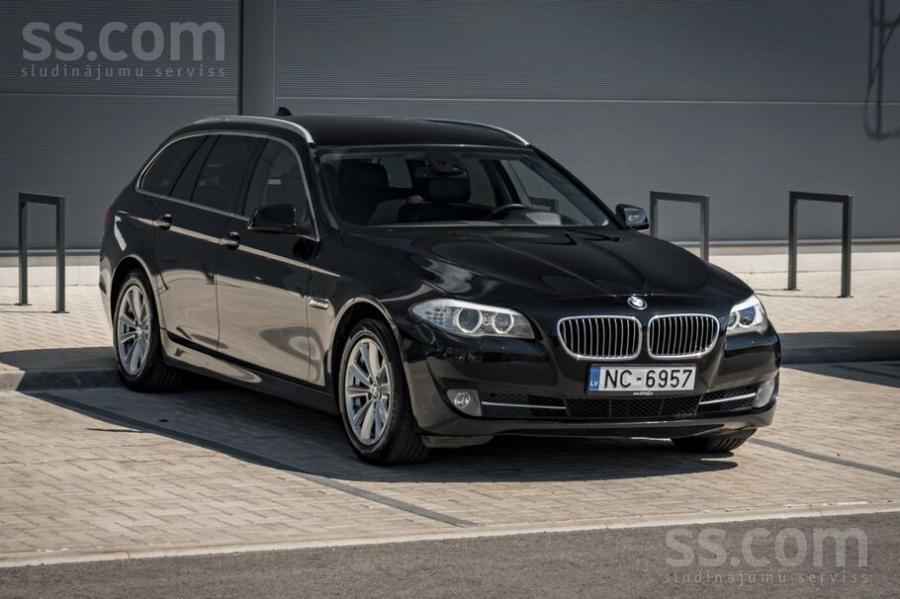 Melns BMW 525 2011 Rīga, ar dzinēja tilpumu 3.00 L un nobraukumu 286 tūkst. km par 6990 €, foto 4 vietnē AUTOMOTO.COM.LV