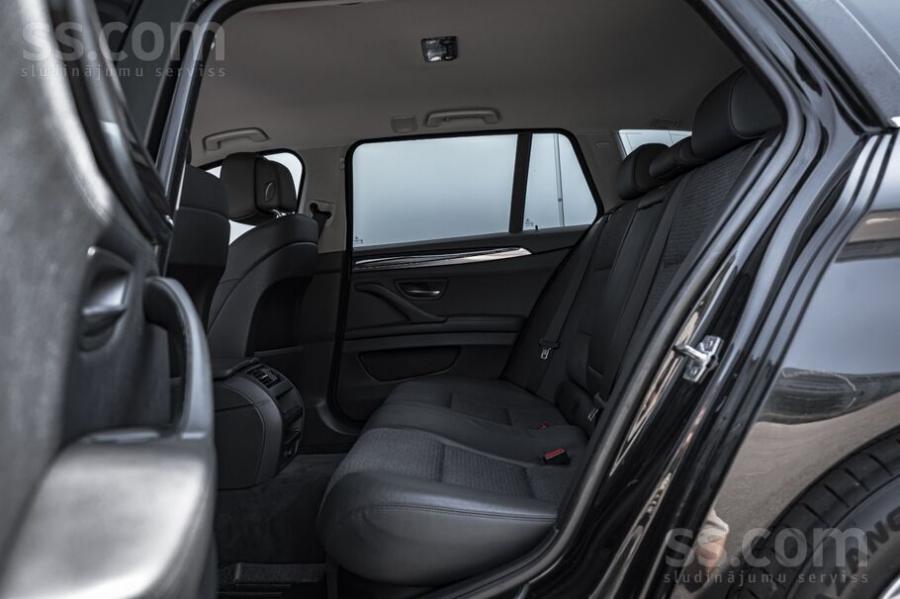 Melns BMW 525 2011 Rīga, ar dzinēja tilpumu 3.00 L un nobraukumu 286 tūkst. km par 6990 €, foto 12 vietnē AUTOMOTO.COM.LV