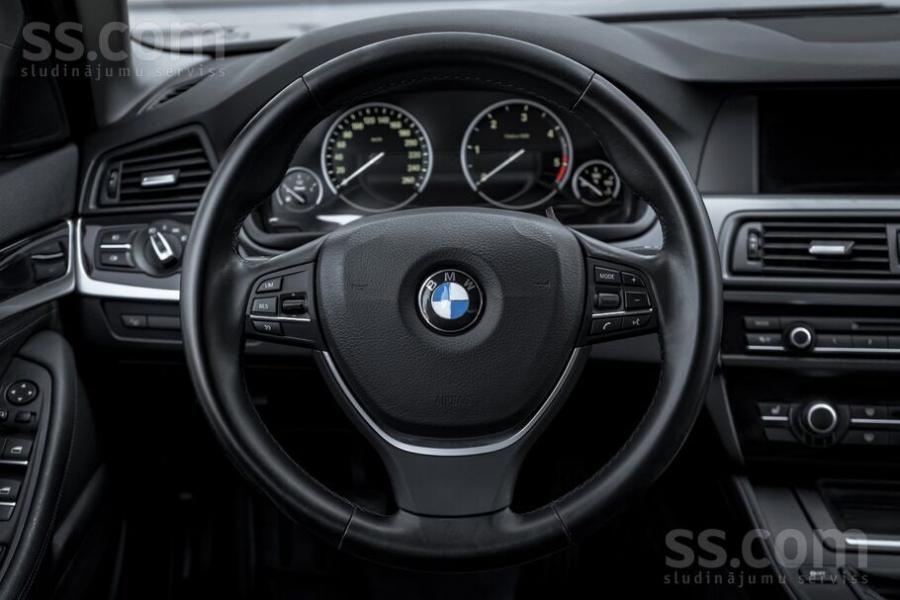 Melns BMW 525 2011 Rīga, ar dzinēja tilpumu 3.00 L un nobraukumu 286 tūkst. km par 6990 €, foto 19 vietnē AUTOMOTO.COM.LV