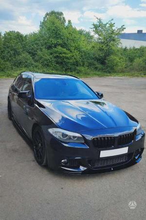 Black BMW 525 2011 in Kaunas, with an engine capacity of 2.99 L and mileage of 282 thousand km for 8700 €, photo 3 on AUTOMOTO.COM.LV