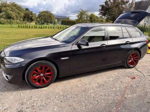 Black BMW 525 2011 in Silute, with an engine capacity of 3.00 L and mileage of 34 thousand km for 7600 €, photo  on AUTOMOTO.COM.LV