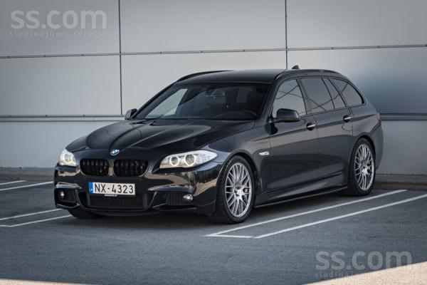 Melns BMW 525 2011 Rīga, ar dzinēja tilpumu 2.00 L un nobraukumu 285 tūkst. km par 10400 €, foto 1 vietnē AUTOMOTO.COM.LV