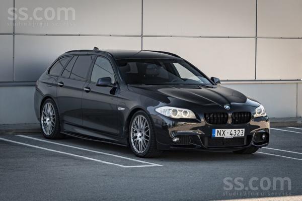 Melns BMW 525 2011 Rīga, ar dzinēja tilpumu 2.00 L un nobraukumu 285 tūkst. km par 10400 €, foto 3 vietnē AUTOMOTO.COM.LV